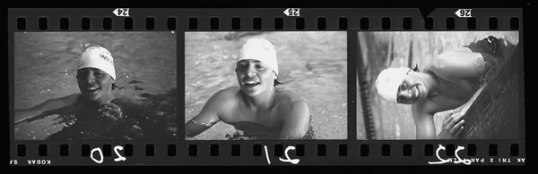 Boy with a swimming cap | Record | DigitalNZ