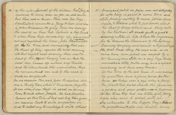 Reminiscences of early days at Brookside, image 27 of 63 | Record ...