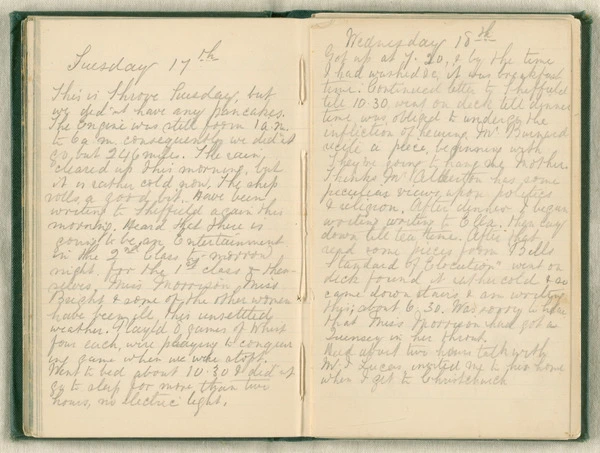 Shipboard diary of Henry Smith, Sheet 50 of 67 | Record | DigitalNZ