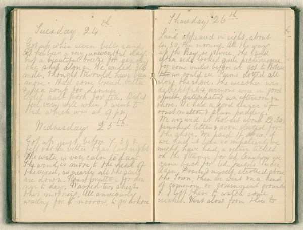 Shipboard diary of Henry Smith, Sheet 53 of 67 | Record | DigitalNZ