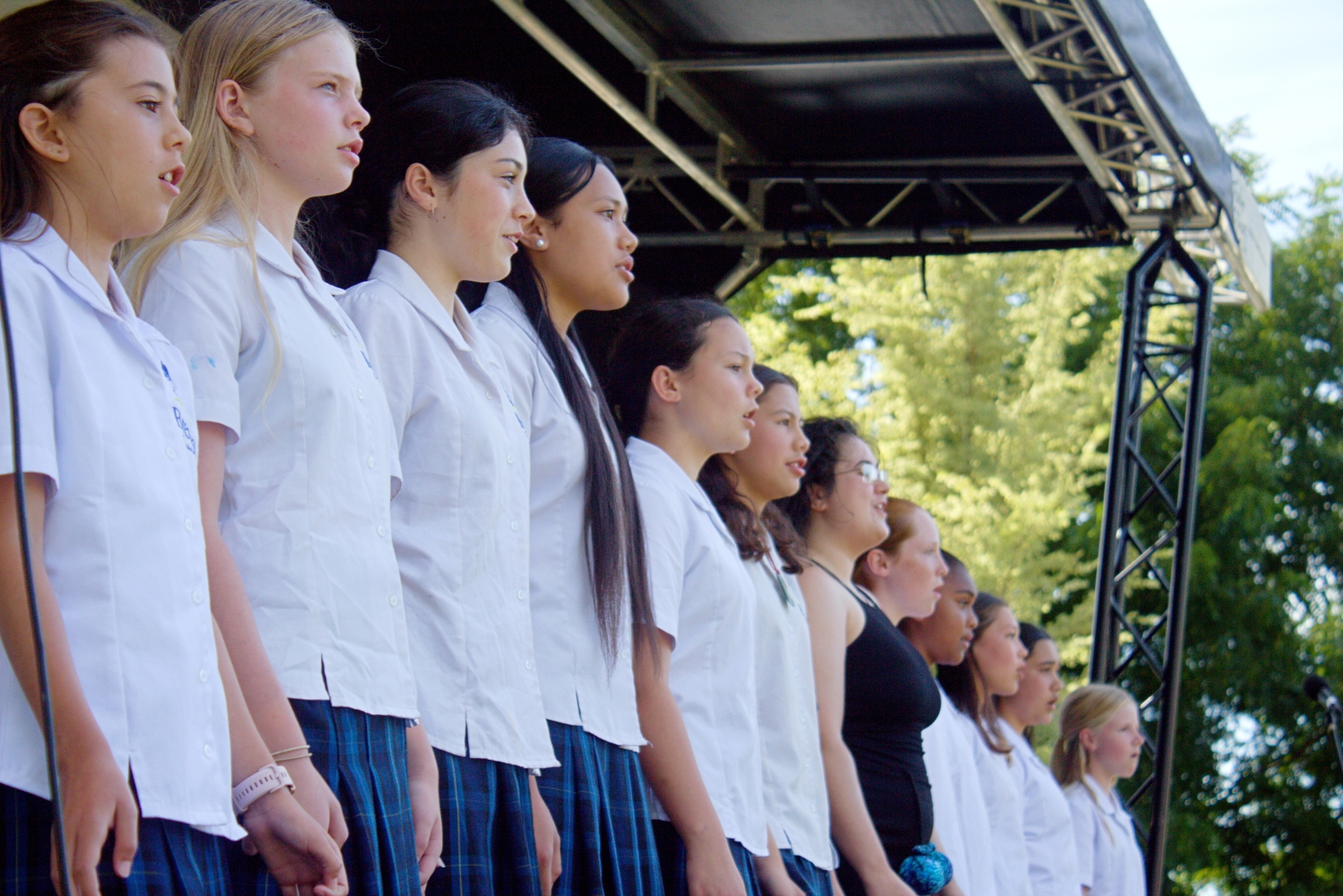 Students from Breens Intermediate | Record | DigitalNZ