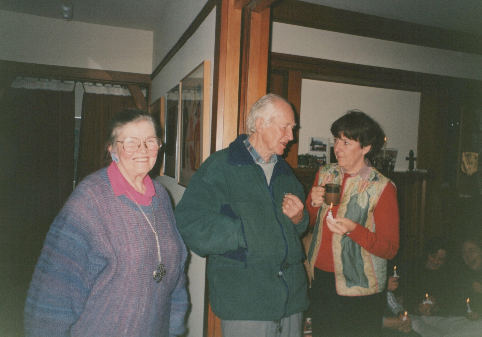 Phillida Bunkle with Betty and Norman Roberts | Record | DigitalNZ