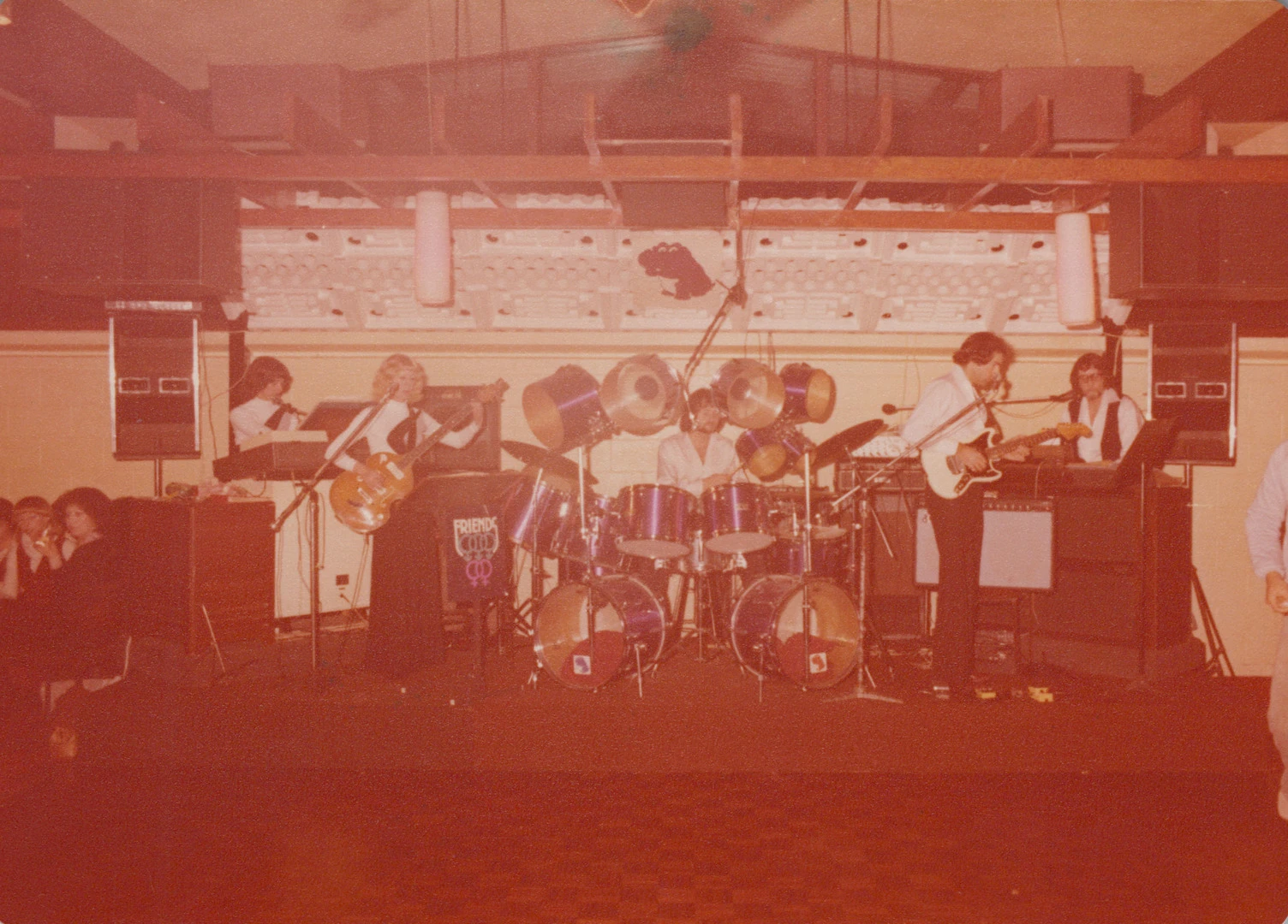 The band “Friends” performing at the Russley Hotel | Record | DigitalNZ