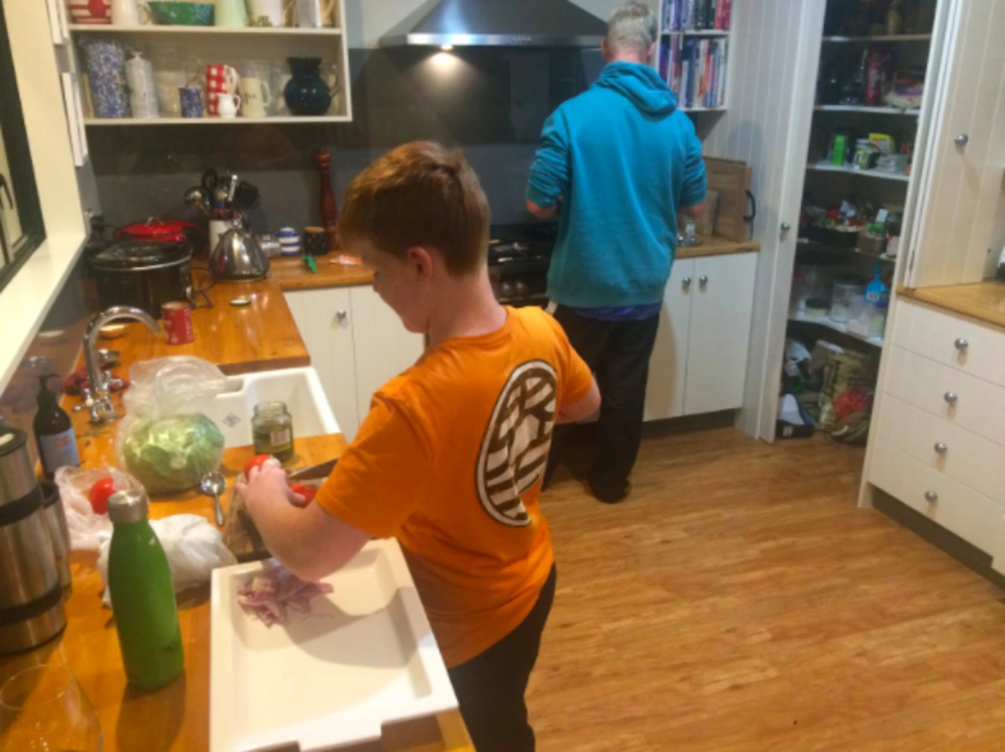 Preparing Dinner | Record | DigitalNZ