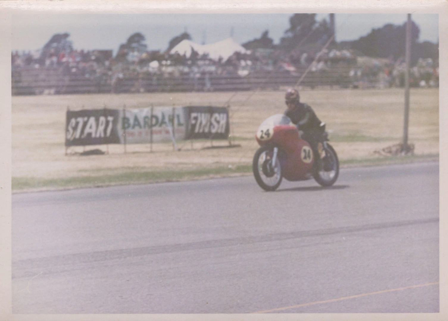 Lady Wigram Race Day motorcycle no. 24 | Record | DigitalNZ