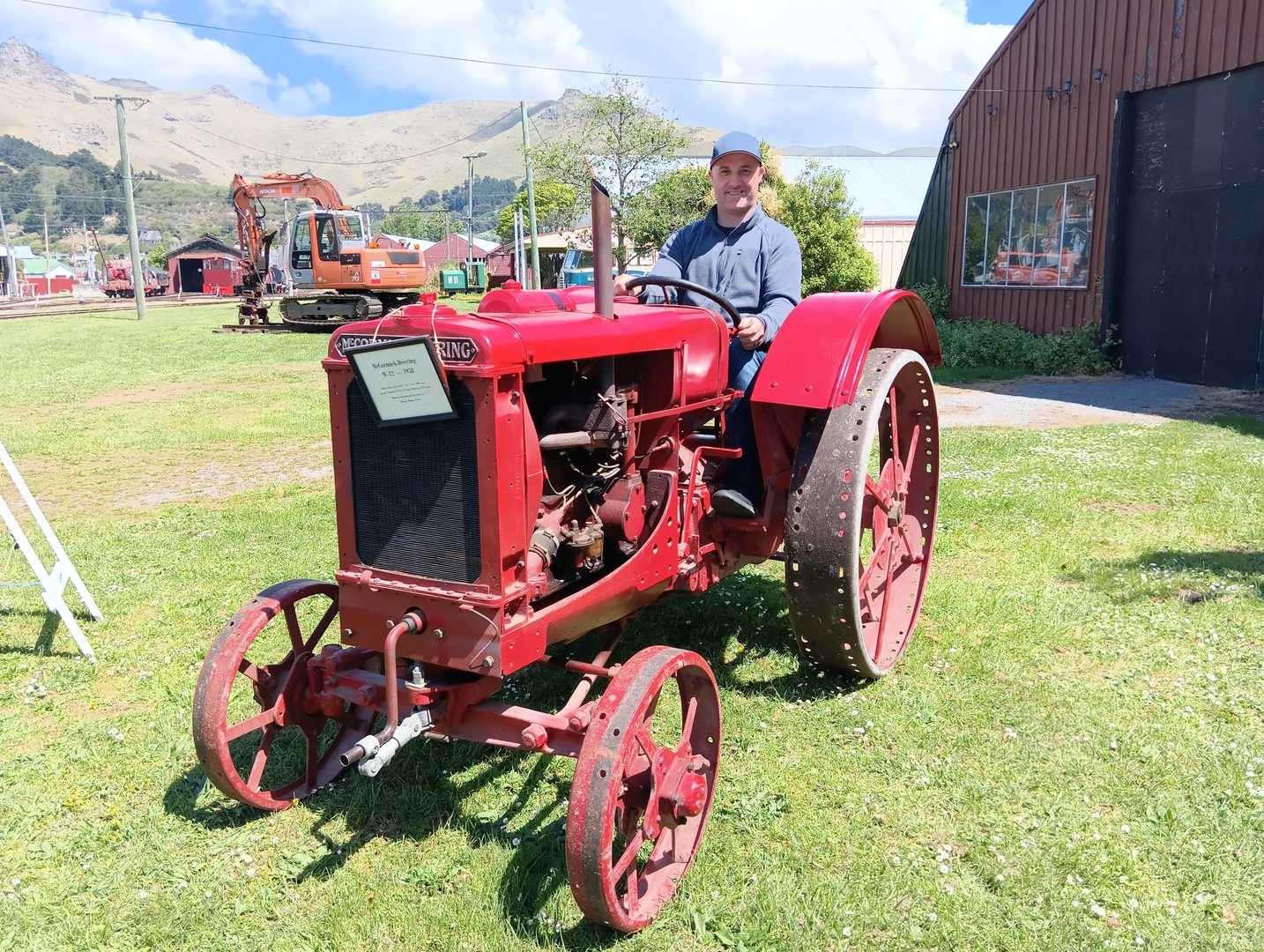 Tractor at Ferrymead | Record | DigitalNZ