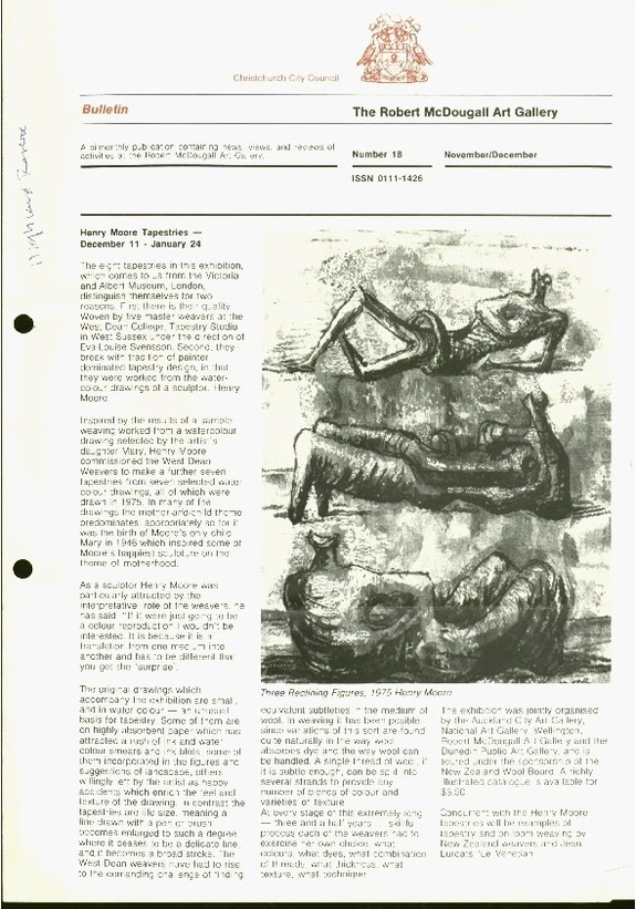 Bulletin 18 | Record | DigitalNZ