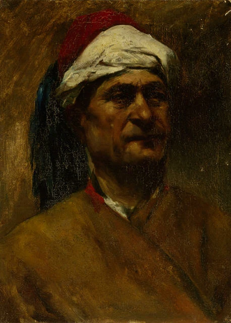 Kate Sperrey - A Head Study | Record | DigitalNZ