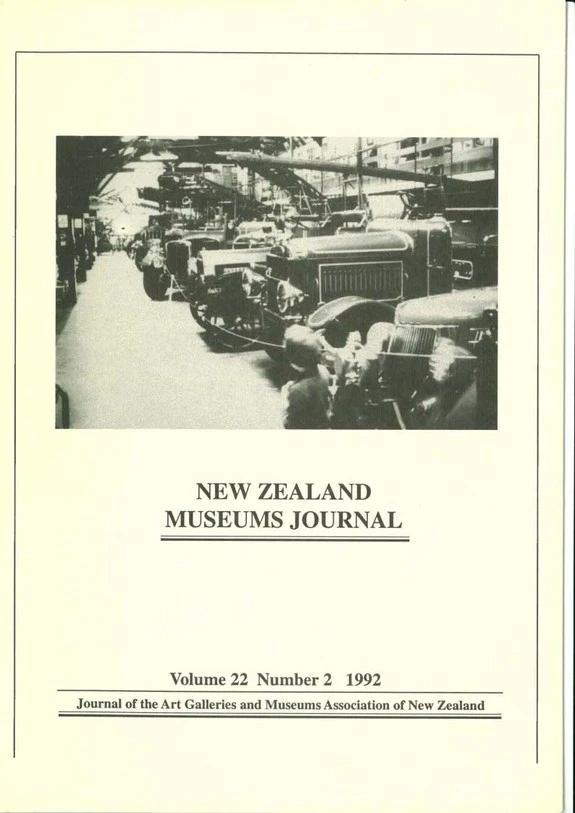 NZMJ Volume 22 Number 2 Summer 1992 | Record | DigitalNZ