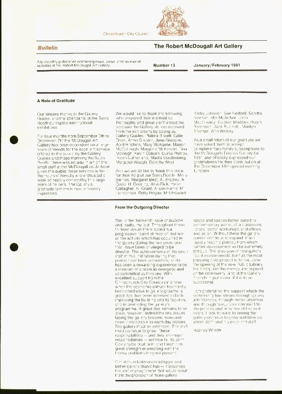 Bulletin 13 | Record | DigitalNZ