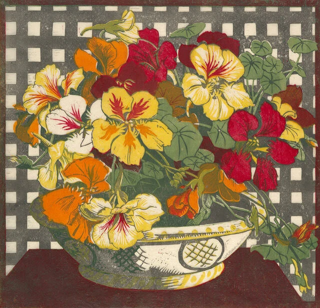 Winifred Elizabeth Beatrice Hardman - Nasturtiums | Record | DigitalNZ