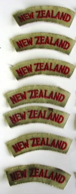 Patch Shoulder Flash New Zealand | Record | DigitalNZ