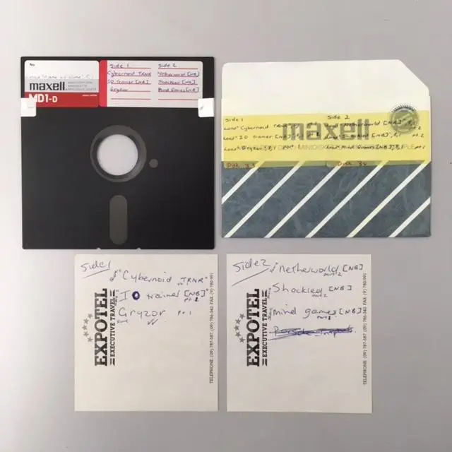 Floppy Disk Compilation of Games for Commodore 64 | Record | DigitalNZ