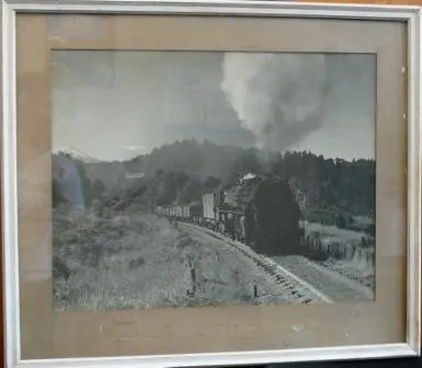 Ka946 heading a goods train on the Raurimu Spiral | Record | DigitalNZ