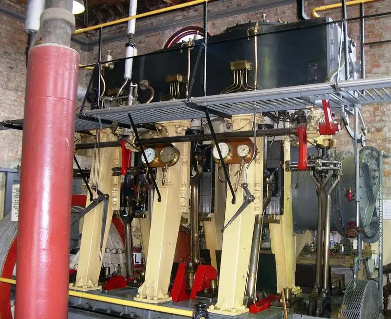 Steam Engine Triple Expansion | Record | DigitalNZ