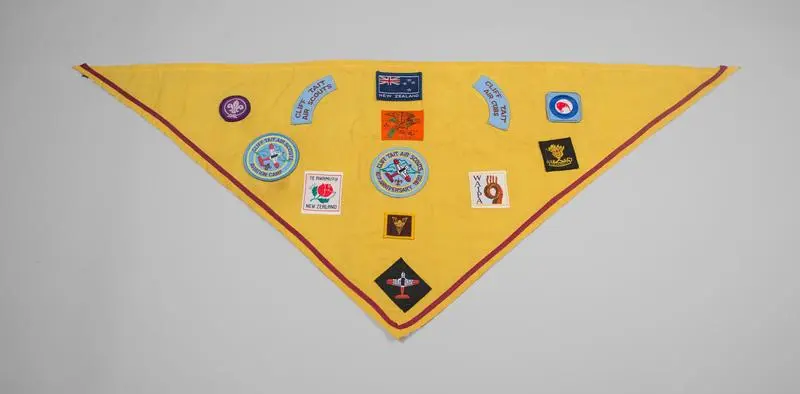 Neck Scarf Cliff Tait Air Scouts | Record | DigitalNZ