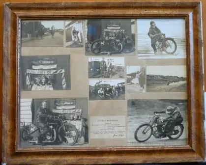 Charlie Buchanan's motorcycle racing photographs | Record | DigitalNZ