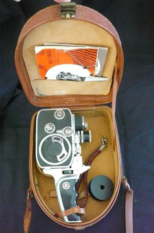 Movie Camera and Case Bolex Paillard B8L | Record | DigitalNZ