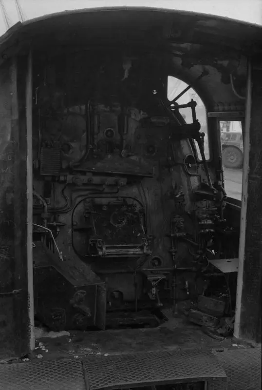 Photograph of K class locomotive cab | Record | DigitalNZ