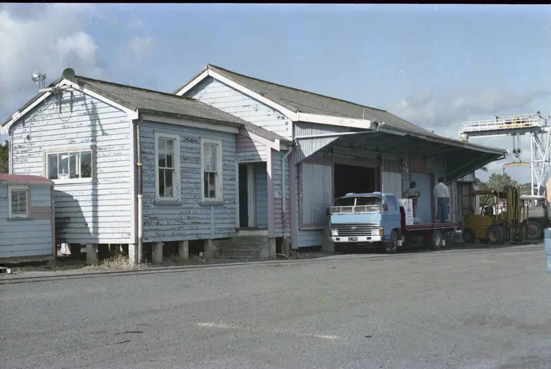Photograph of Otiria station goods shed | Record | DigitalNZ