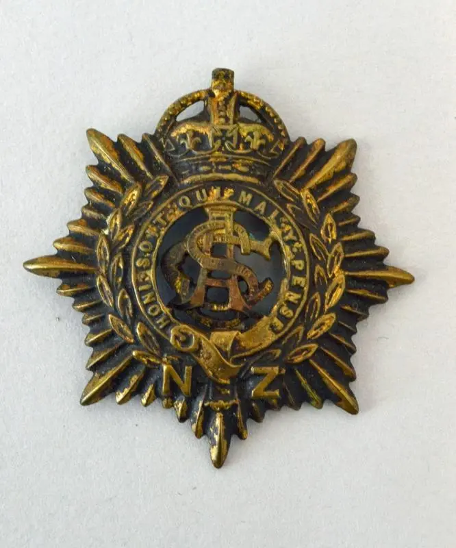 Badge Royal NZ Army Service Corps | Record | DigitalNZ