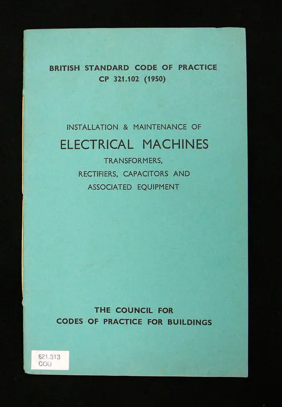 Installation & maintenance of electrical machines transformers ...