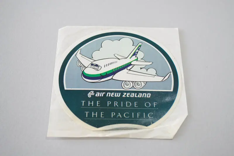 Sticker Air New Zealand | Record | DigitalNZ