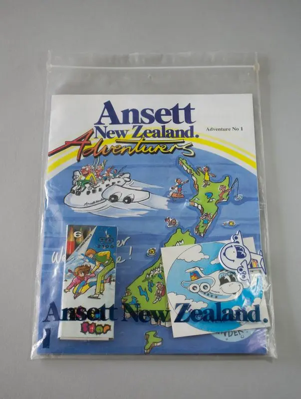 Children’s Activity Pack Ansett New Zealand Adventurers | Record ...