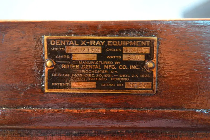 Dental X-Ray Machine Ritter | Record | DigitalNZ