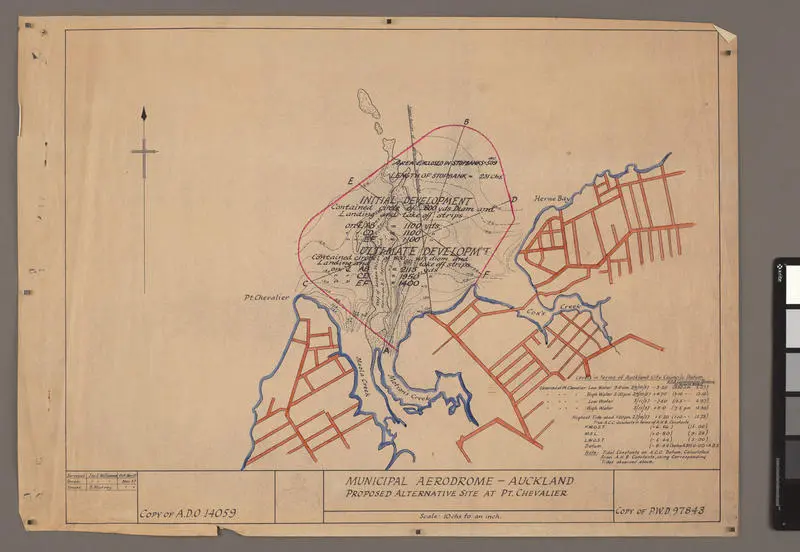 Auckland Municipal Aerodrome - Pt Chevalier | Record | DigitalNZ