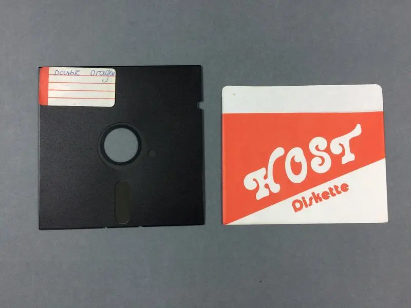 Floppy Disk Game: Double Dragon | Record | DigitalNZ