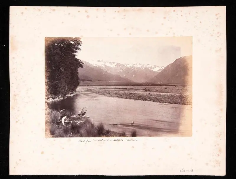 Coach at Bealey and Glaciers, Waimakariri | Record | DigitalNZ