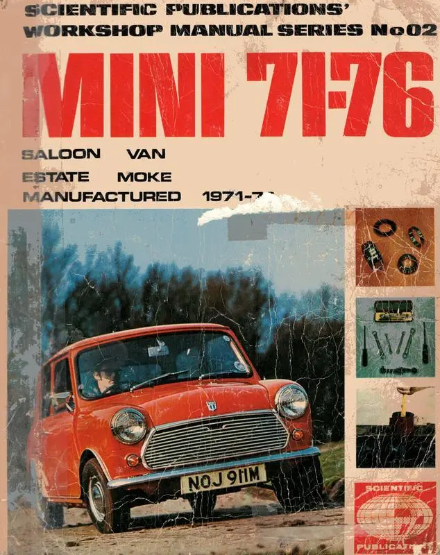Mini 850cc, 1000cc, 1100cc, 1275cc saloon van estate moke models ...