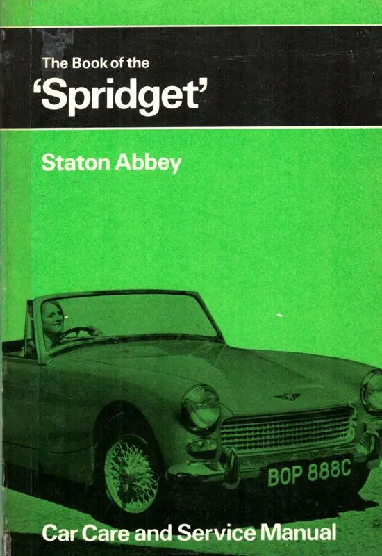 The book of the 'Spridget' | Record | DigitalNZ