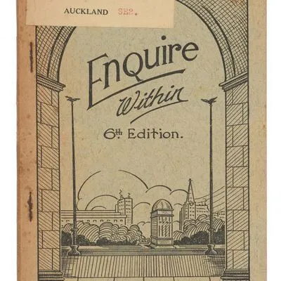 'Enquire Within' sixth edition cook booklet | Record | DigitalNZ