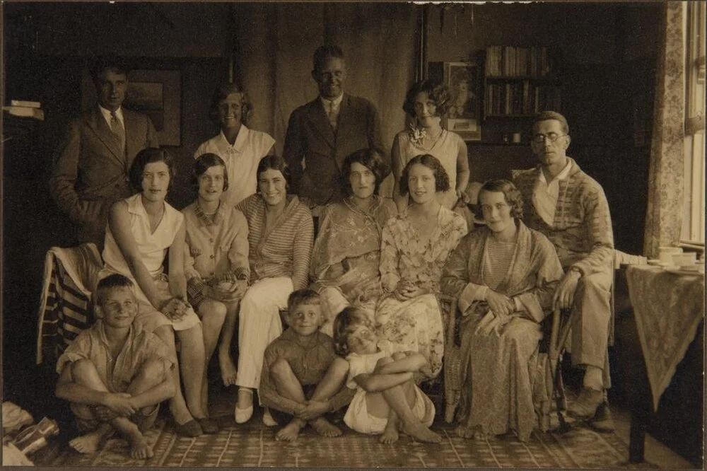 George Chance with school friends | Record | DigitalNZ