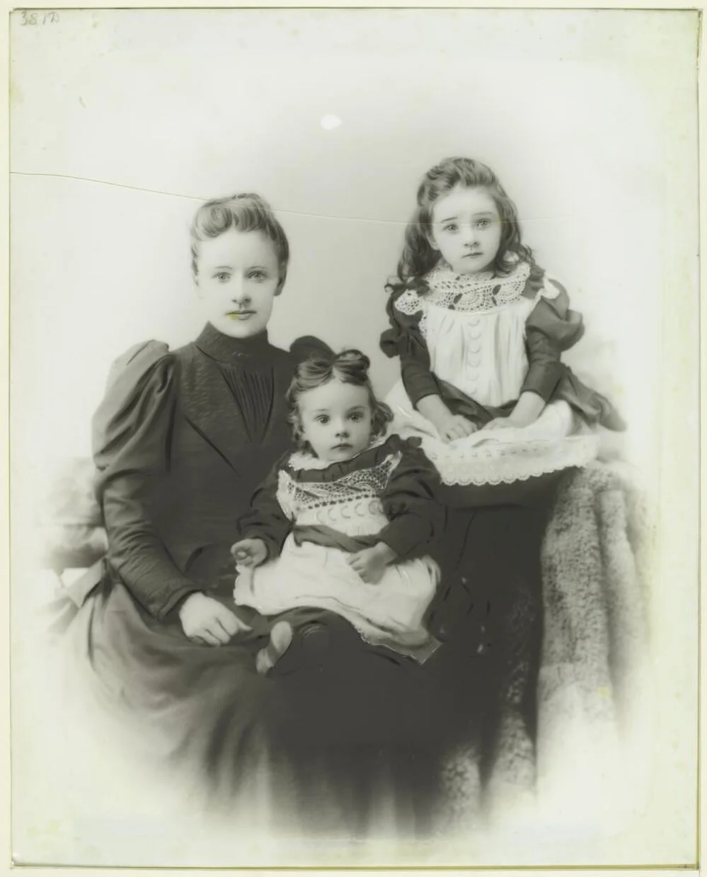 Ellen Brook and her two daughters, Esther and Jane | National Library ...