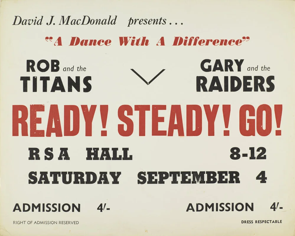 'Ready! Steady! Go!', RSA Hall, 4 September [1965] | Record | DigitalNZ