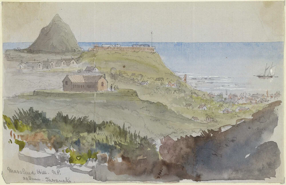 Marsland Hill, New Plymouth, Taranaki. 22 June | Record | DigitalNZ