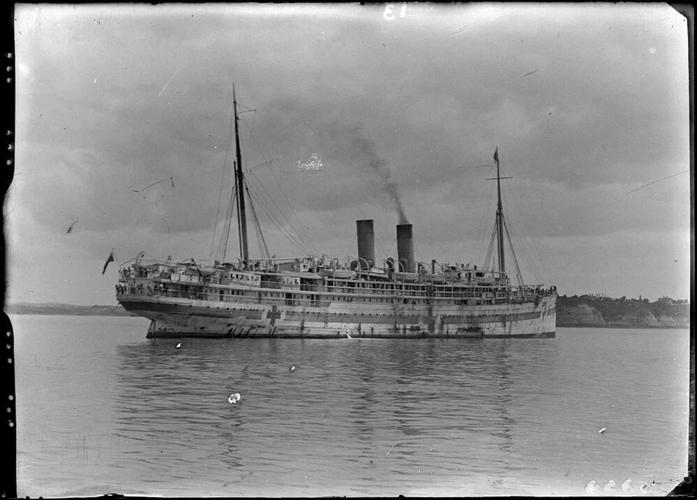 Maheno as hospital ship | Record | DigitalNZ