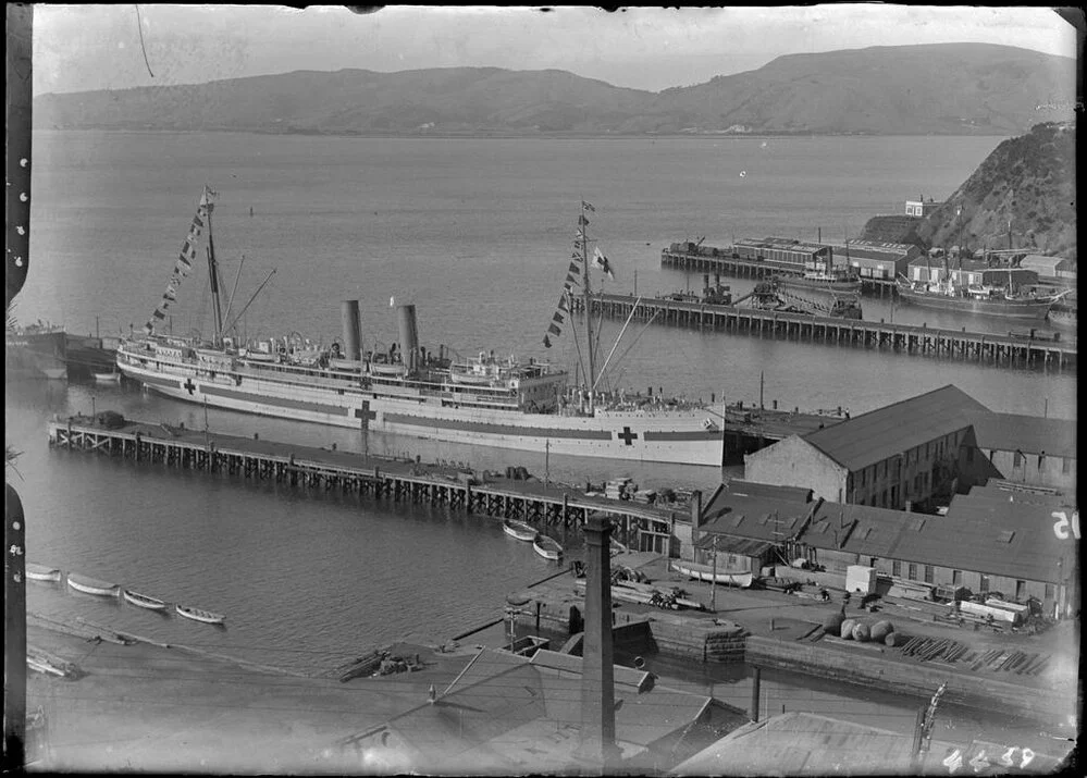 Maheno as hospital ship | Record | DigitalNZ