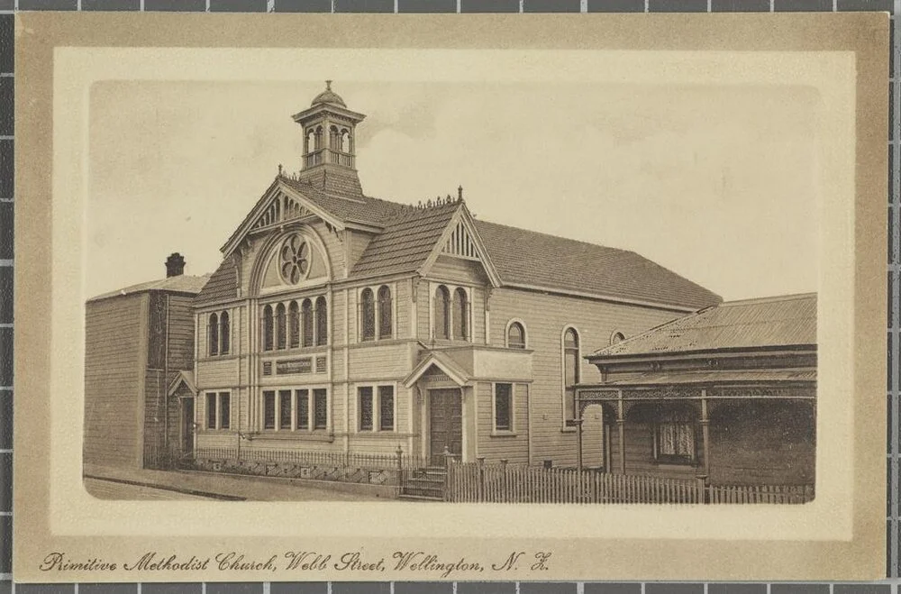 Primitive Methodist Church, Webb Street, Wellington, New Zealand ...