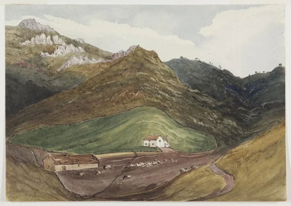 Mr Rhodes’ Station, Acheron Bay. Canterbury | Record | DigitalNZ