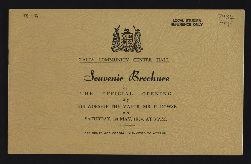 Taita Community Centre Hall | Record | DigitalNZ