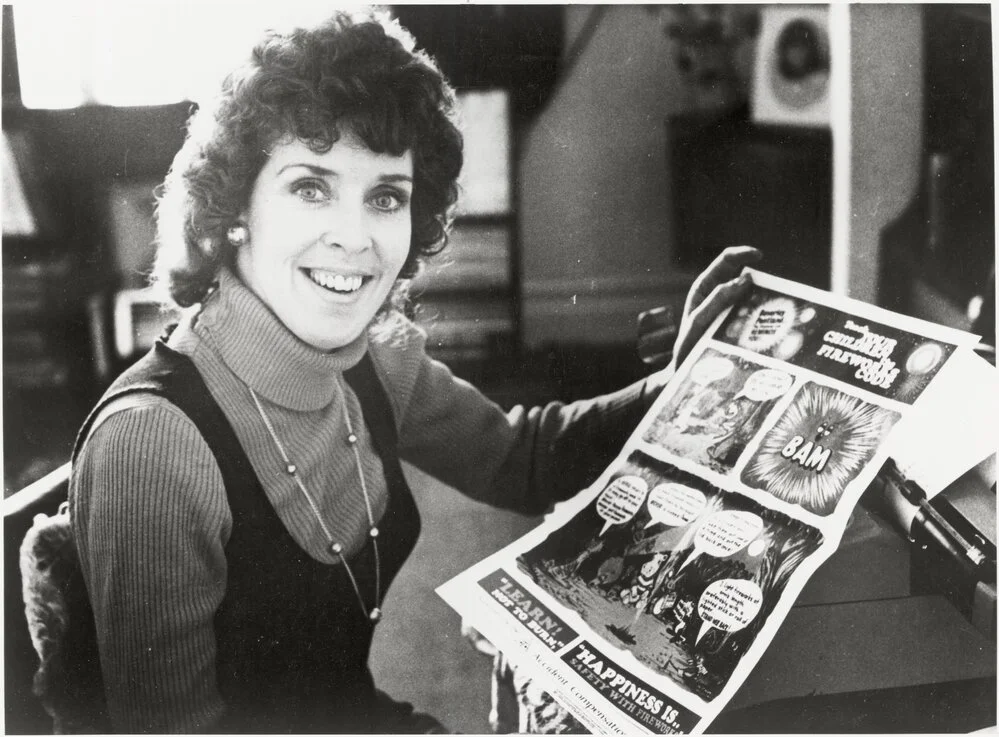 Beverley Pentland, the 'Fireworks Lady' | Record | DigitalNZ