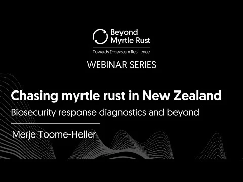 Beyond Myrtle Rust - Chasing myrtle rust in NZ: biosecurity response ...