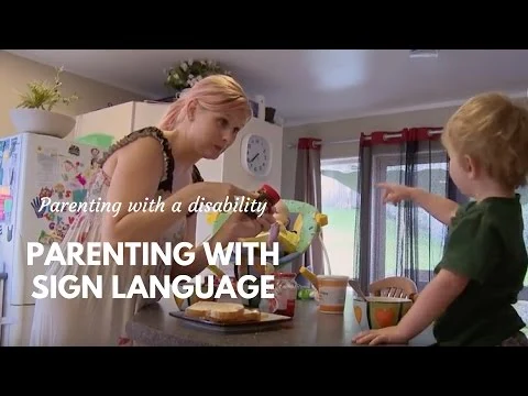 Parenting with Sign Language | Record | DigitalNZ