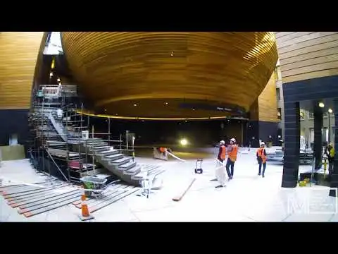 Timelapse of building progress – South Atrium stairs demolition ...