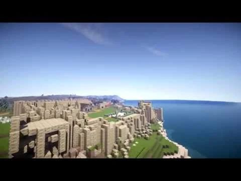 Gallipoli in Minecraft®: V Beach - Cape Helles | Record | DigitalNZ
