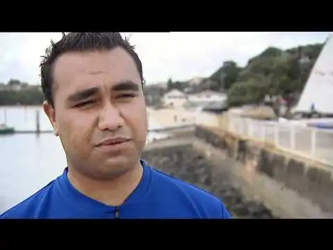 Cook Islands Laser sailors aiming for the olympics | Record | DigitalNZ